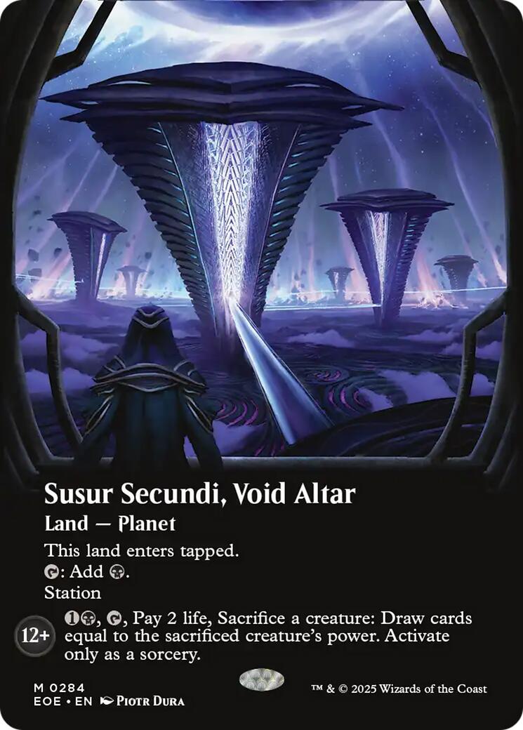 Susur Secundi, Void Altar (Borderless) [EOE - 284] – Naipes Winterland